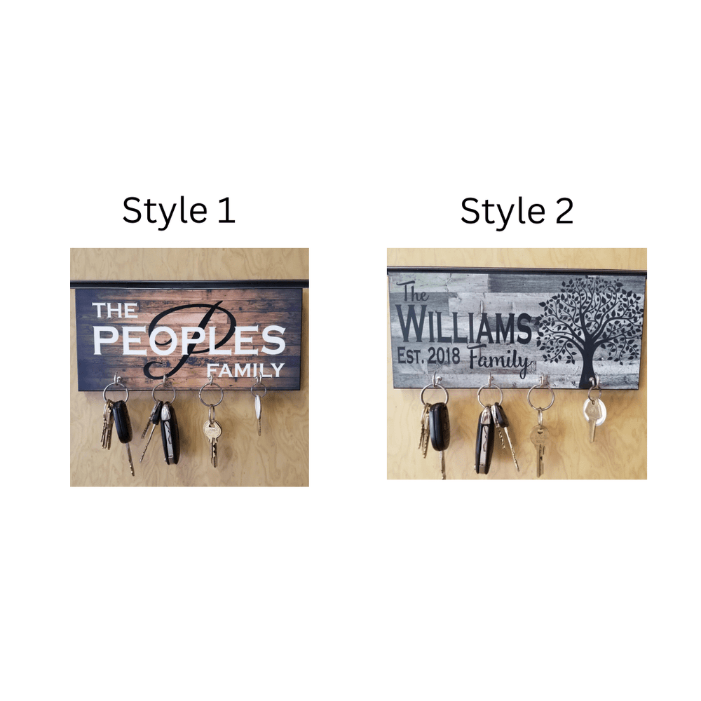 Personalized Key Holder at Groovy Guy Gifts - Groovy Groomsmen Gifts