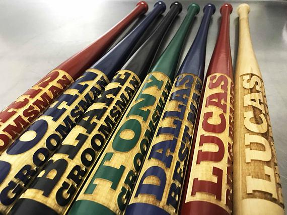 Custom Engraved Baseball Bats, Personalized with 2 Lines - Groovy ...