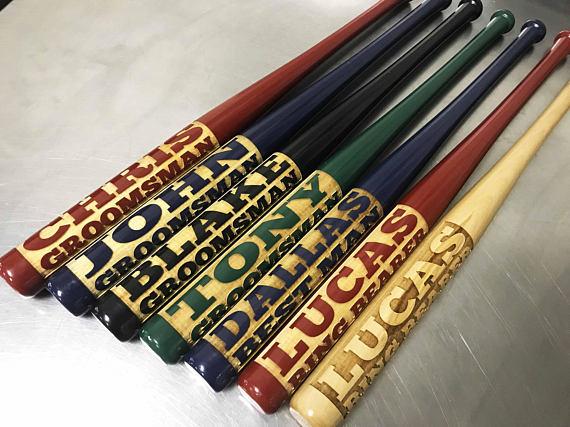 Custom Engraved Baseball Bats, Personalized with 2 Lines - Groovy ...