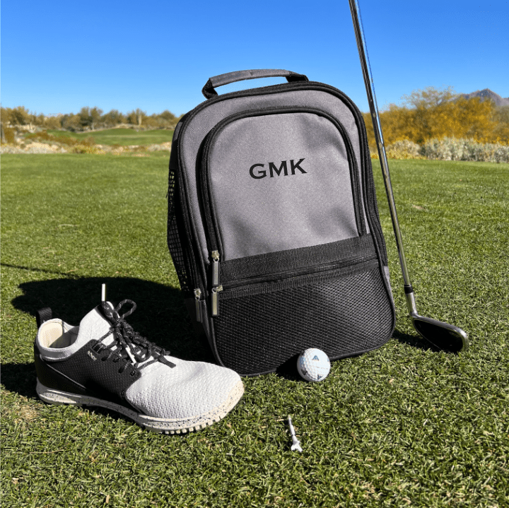 Personalized Golf Cleat Bag - Groovy Groomsmen Gifts