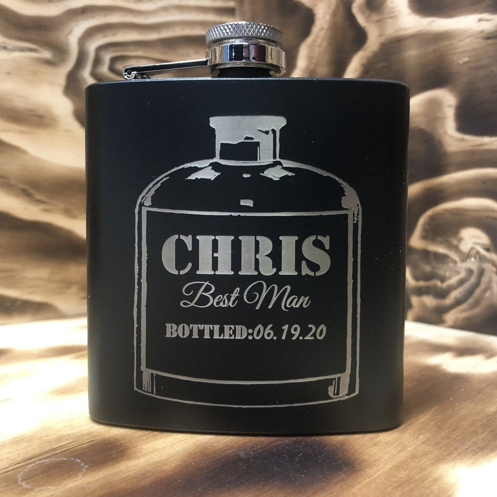 Awesome Personalized Groomsmen Flasks for Your Best Men - Groovy ...