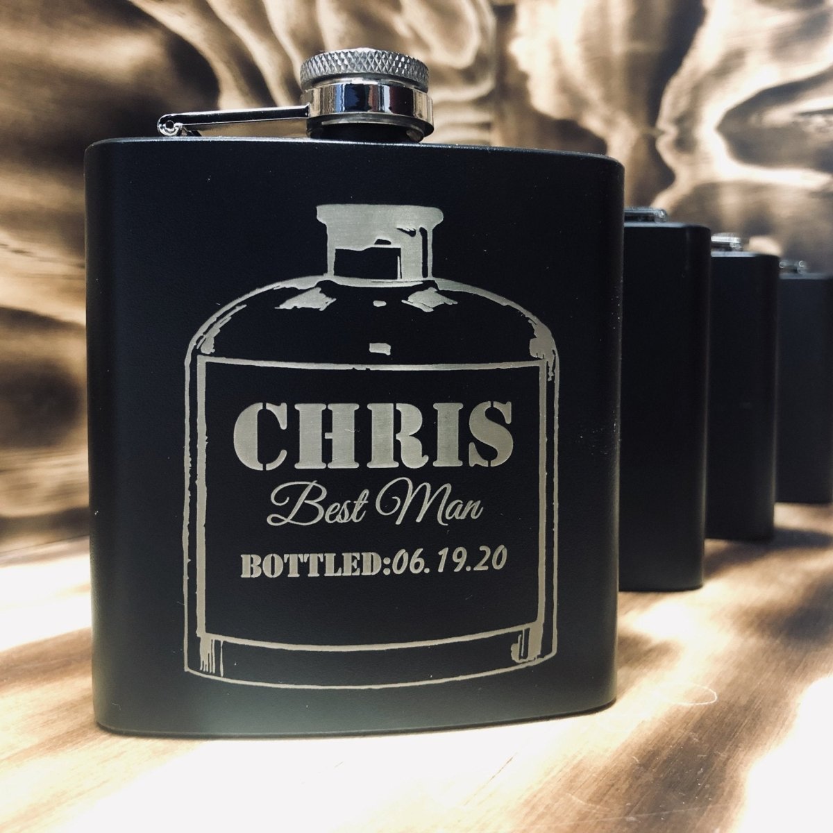 Awesome Personalized Groomsmen Flasks for Your Best Men - Groovy ...