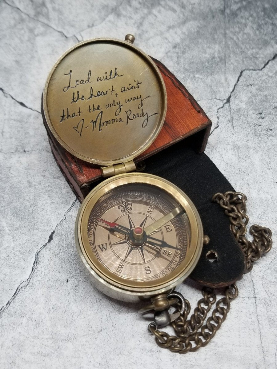 Custom Compass - Unique Groomsmen Gifts - Groovy Groomsmen Gifts
