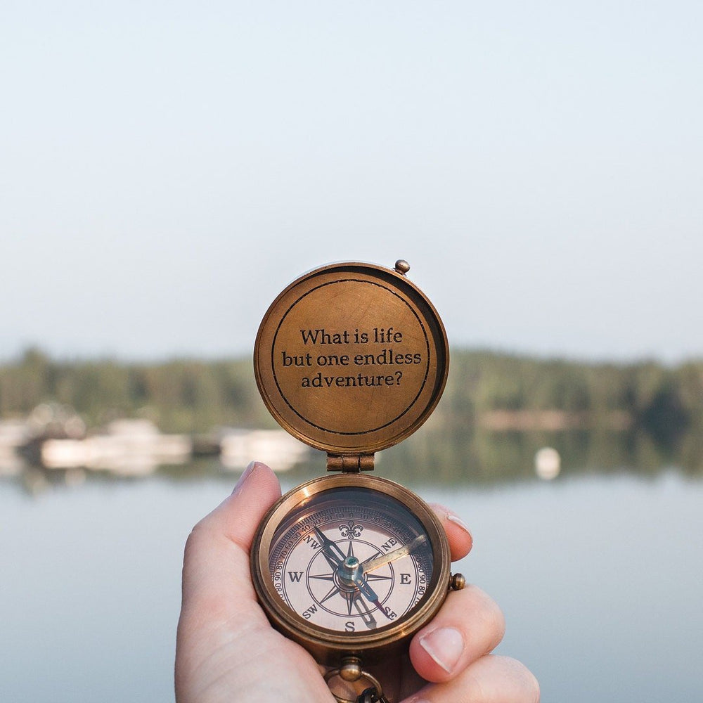 Custom Compass - Unique Groomsmen Gifts - Groovy Groomsmen Gifts