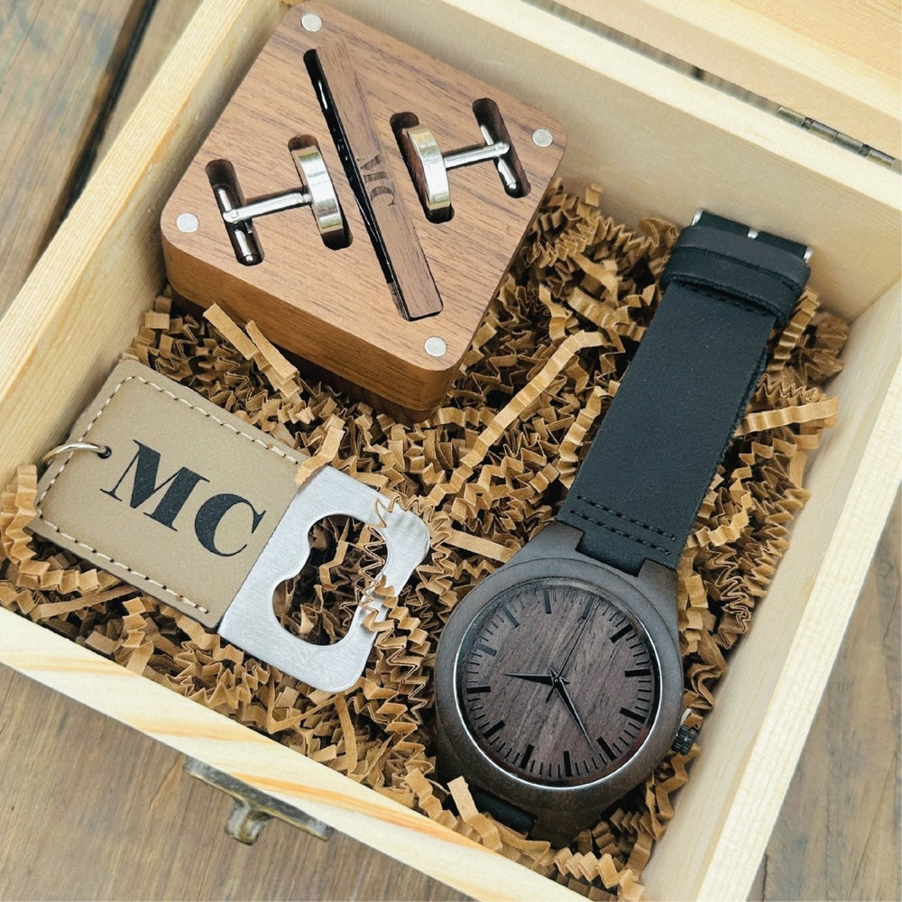 Personalized Groomsmen Proposal Gift Box - Groovy Groomsmen Gifts