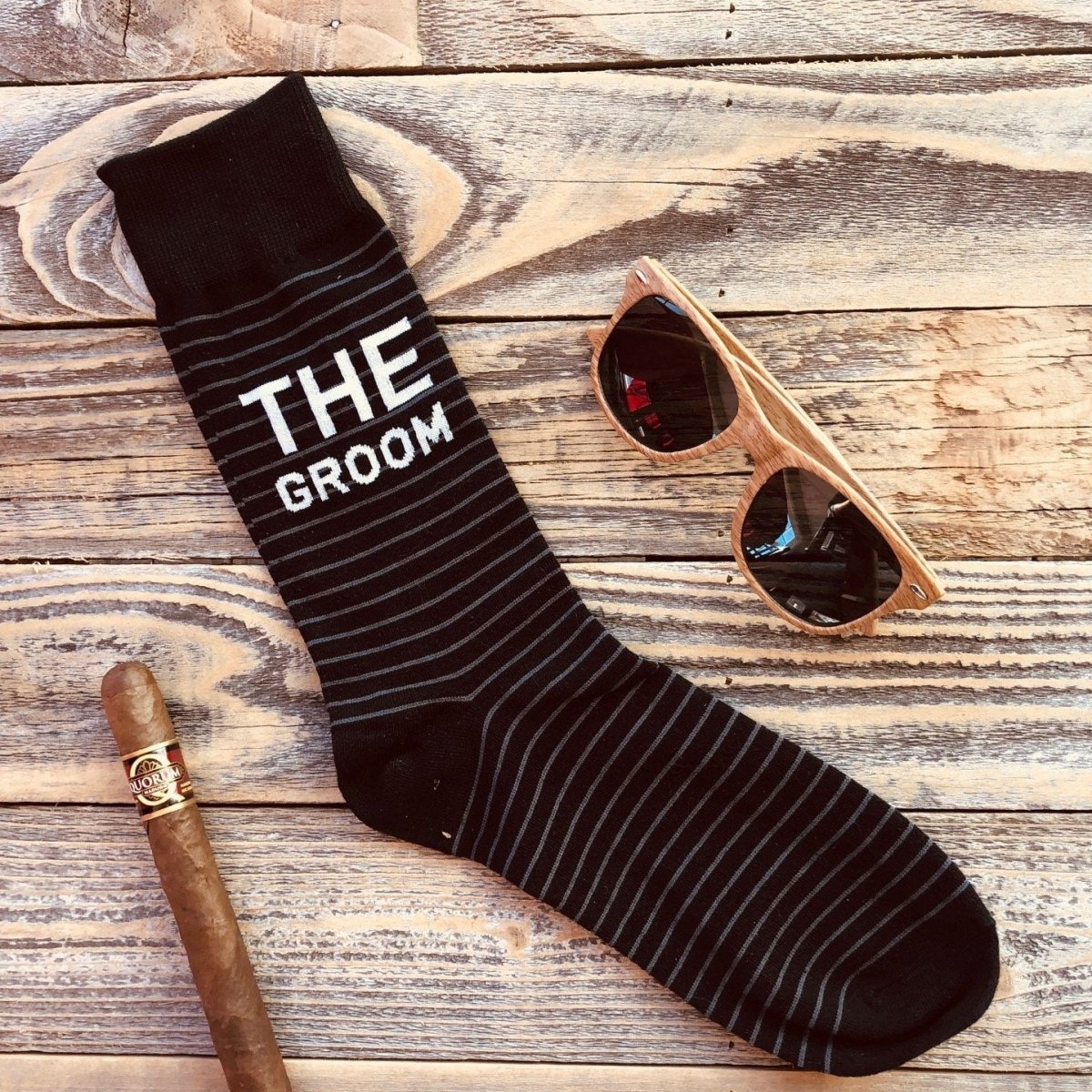 Fun Groomsmen Socks - Groovy Groomsmen Gifts