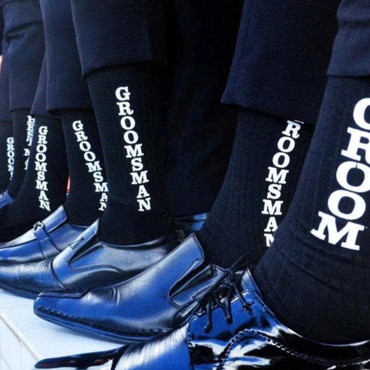 Fun Groomsmen Socks for Your Wedding Day - Groovy Groomsmen Gifts