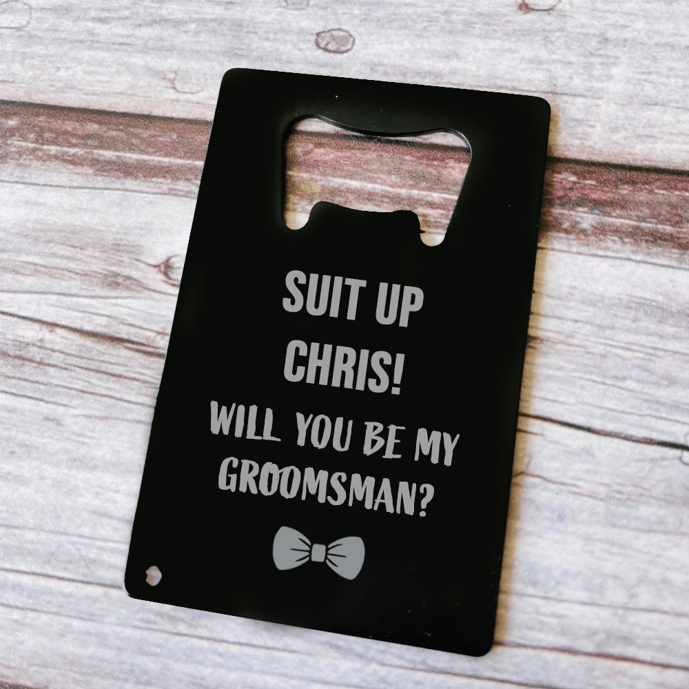 Pop The Proposal - Groovy Groomsmen Gifts