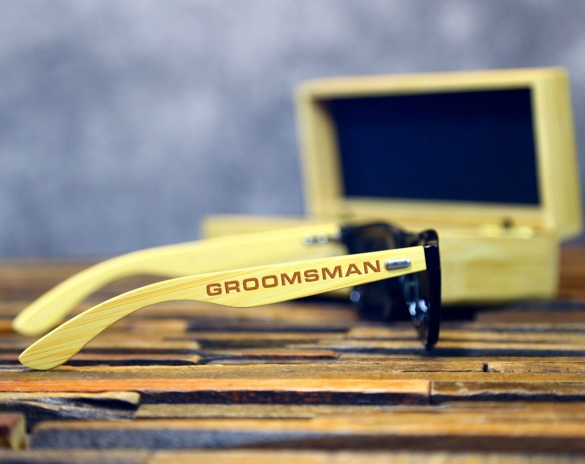 Silver Surfer Shades - Groovy Groomsmen Gifts