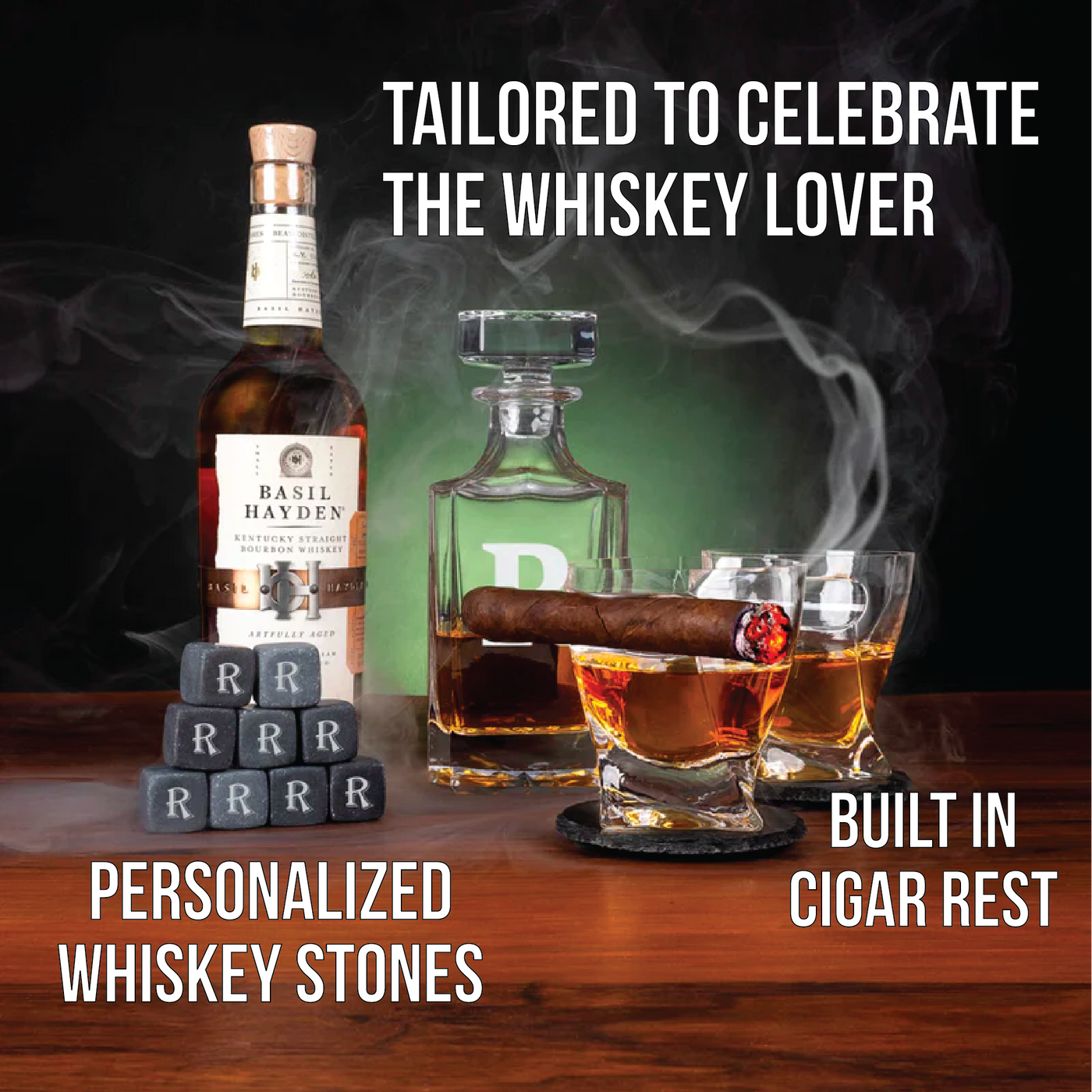 Whiskey Crate Gift Set - Groovy Groomsmen Gifts